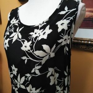 Paradise Bay | Dresses | Paradise Bay Black Floral Design Full Length ...